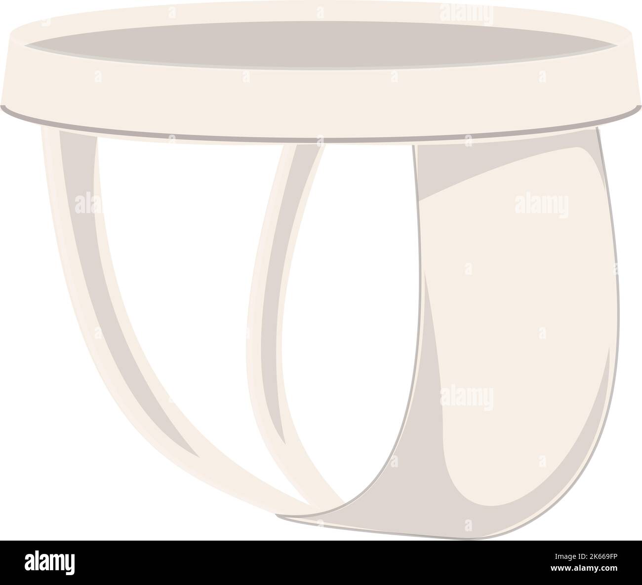 American football under shorts icon cartoon vector. Goal game. Post ...