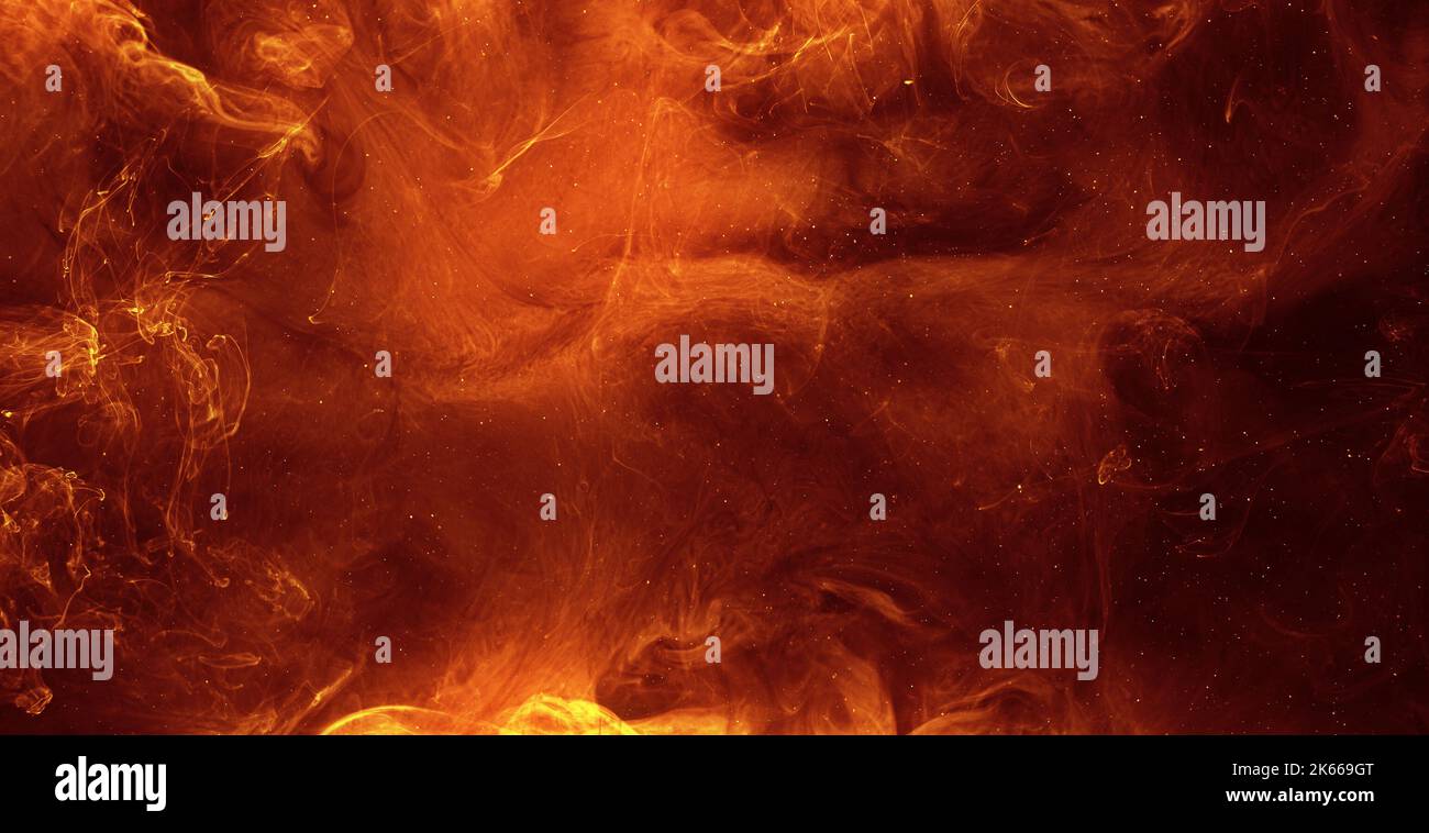 ink water explosion burning toxic fumes Stock Photo - Alamy