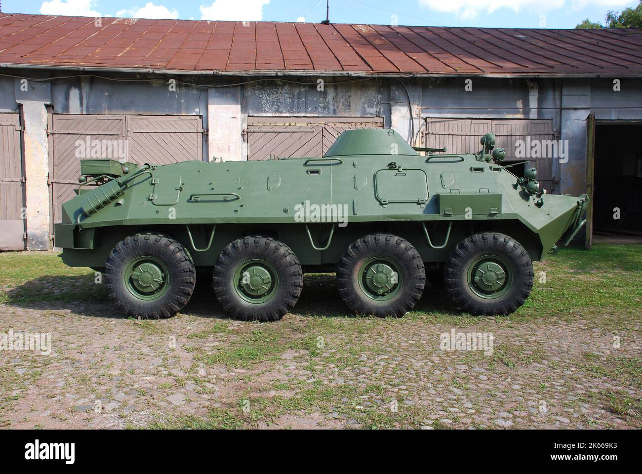 BTR-60 armored personnel carrier Stock Photo - Alamy