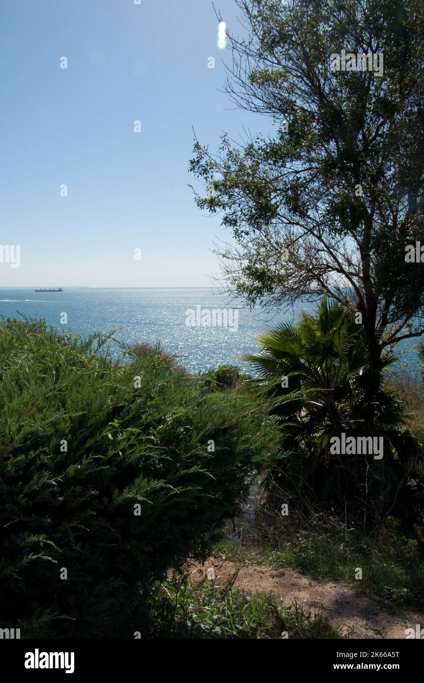 View of the Atlantic from Cascais, Portugal - the Atlantic Ocean ...