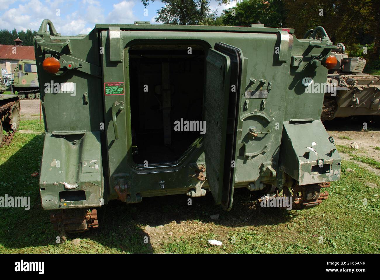 M113 armored personnel carrier Stock Photo - Alamy