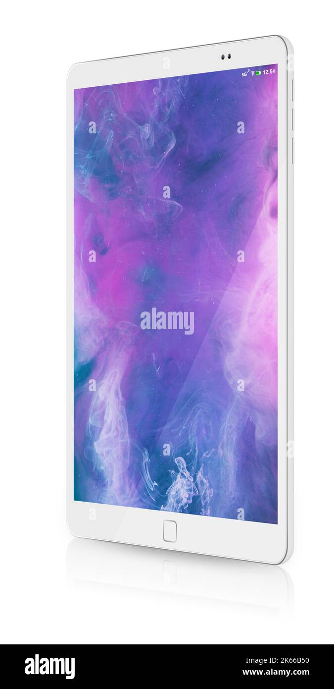 Abstract blue presentation template Cut Out Stock Images & Pictures - Alamy