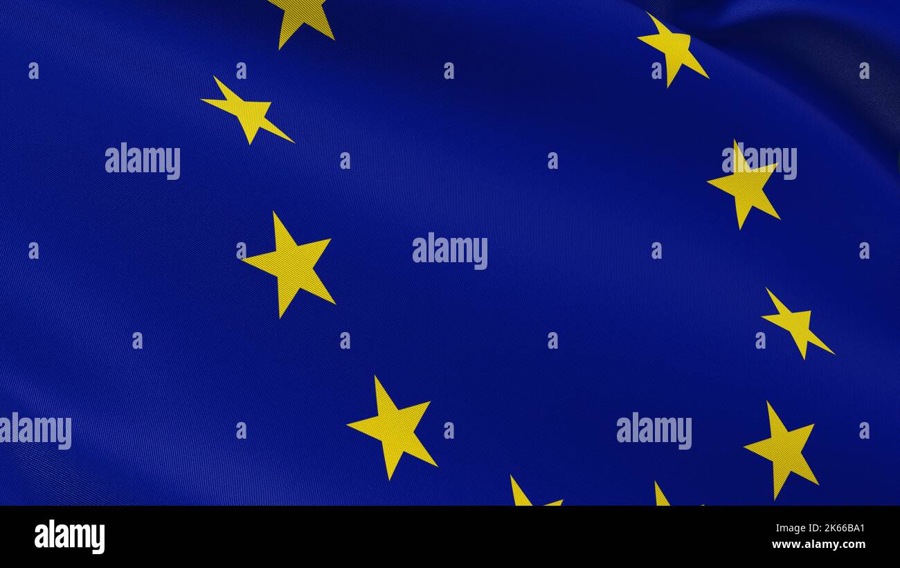 eu flag european union council official symbol Stock Photo - Alamy