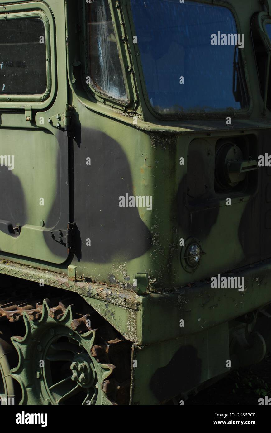 Military tracked vehicle Stock Photo - Alamy