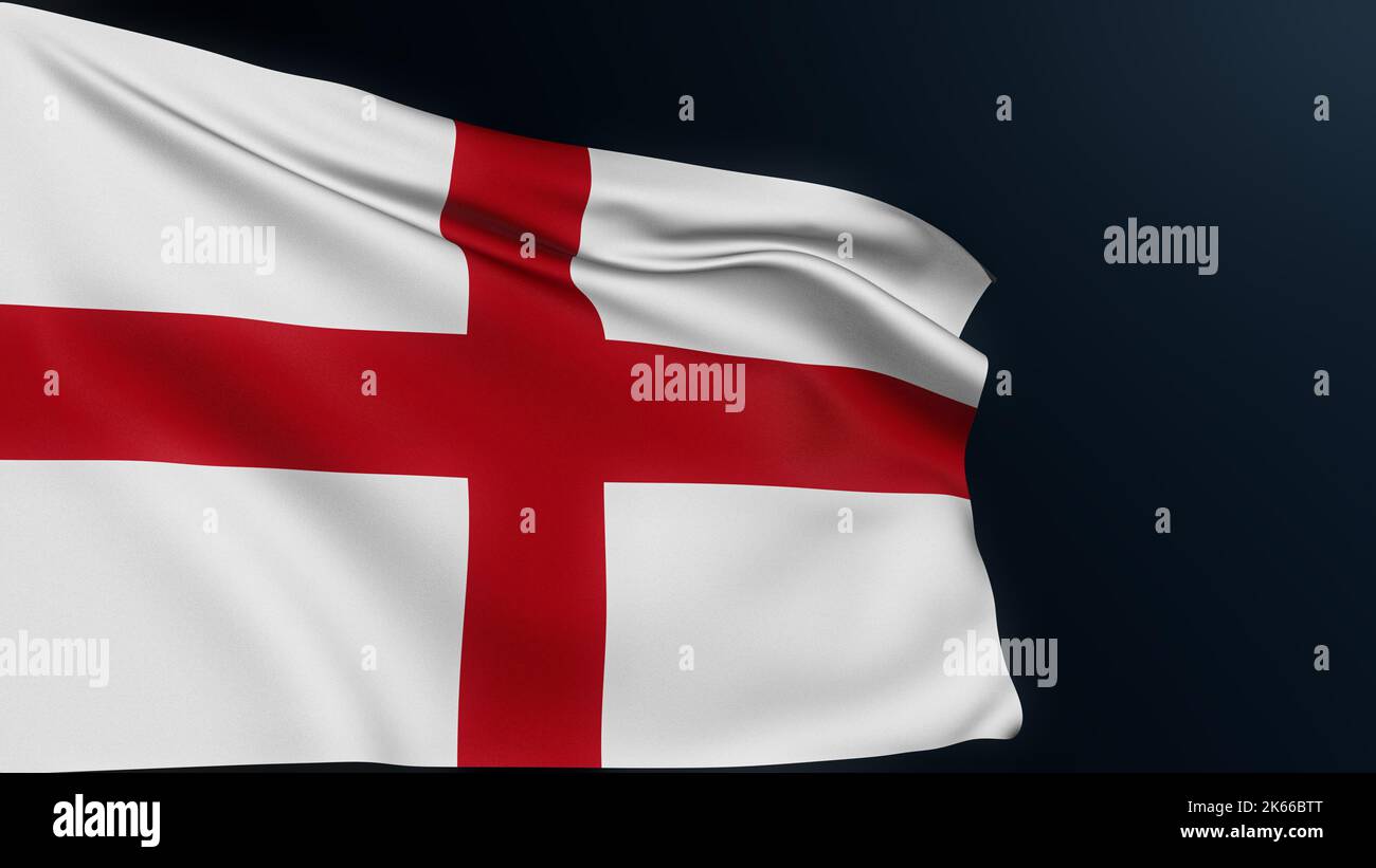 england flag saint george's cross english symbol Stock Photo - Alamy