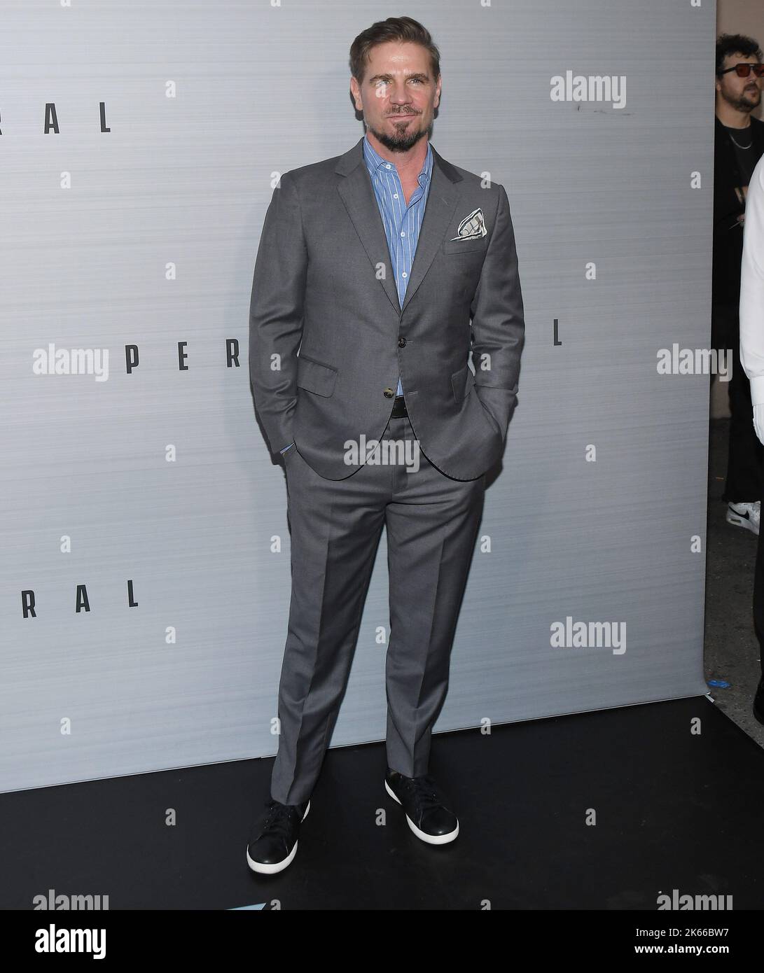 Greg Plageman arrives at the Prime Video's THE PERIPHERAL Premiere held ...