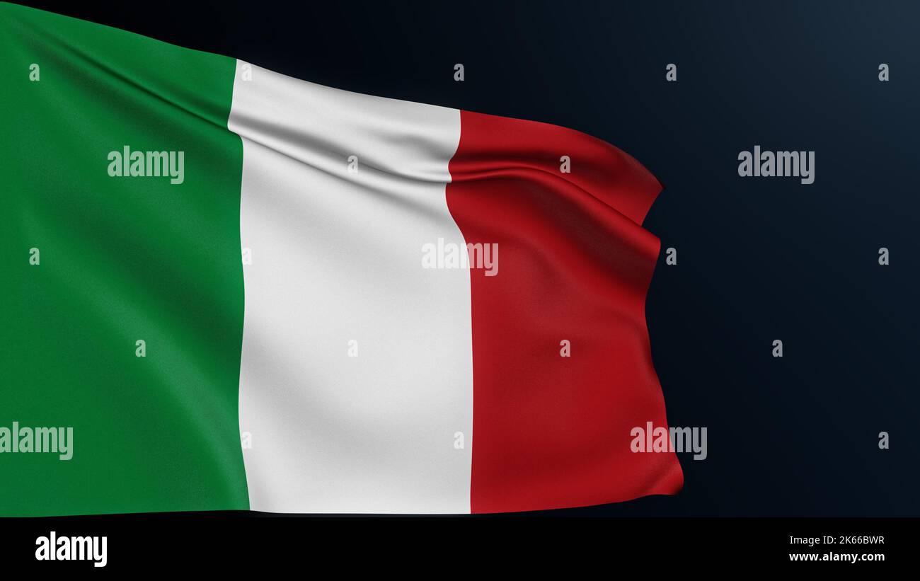 italy flag rome sign italian national tricolor Stock Photo - Alamy