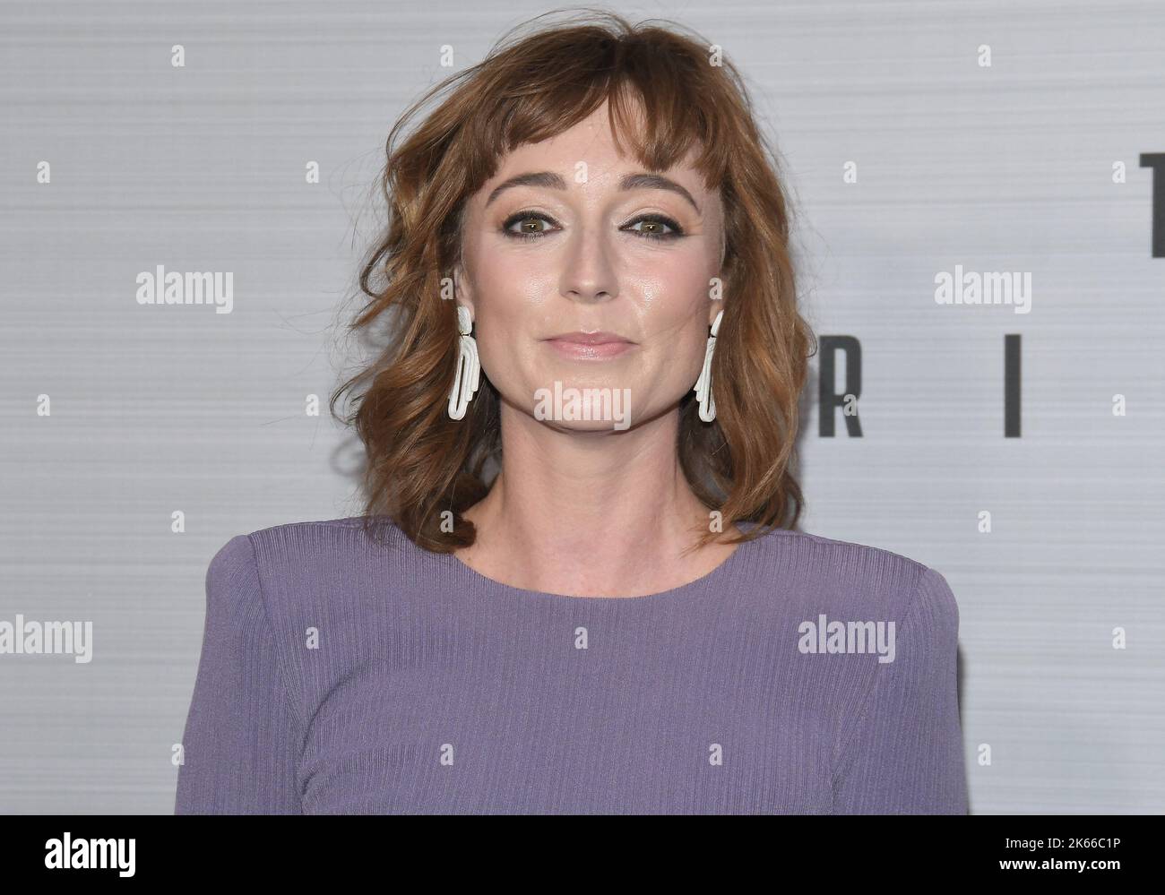 Adelind Horan arrives at the Prime Video's THE PERIPHERAL Premiere held ...