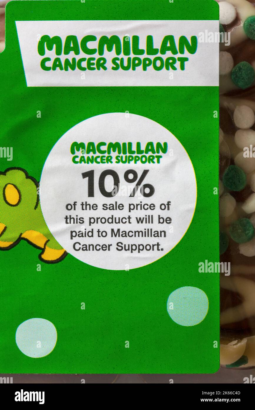 Macmillan Cancer Support 10% of the sale price of this product will be ...