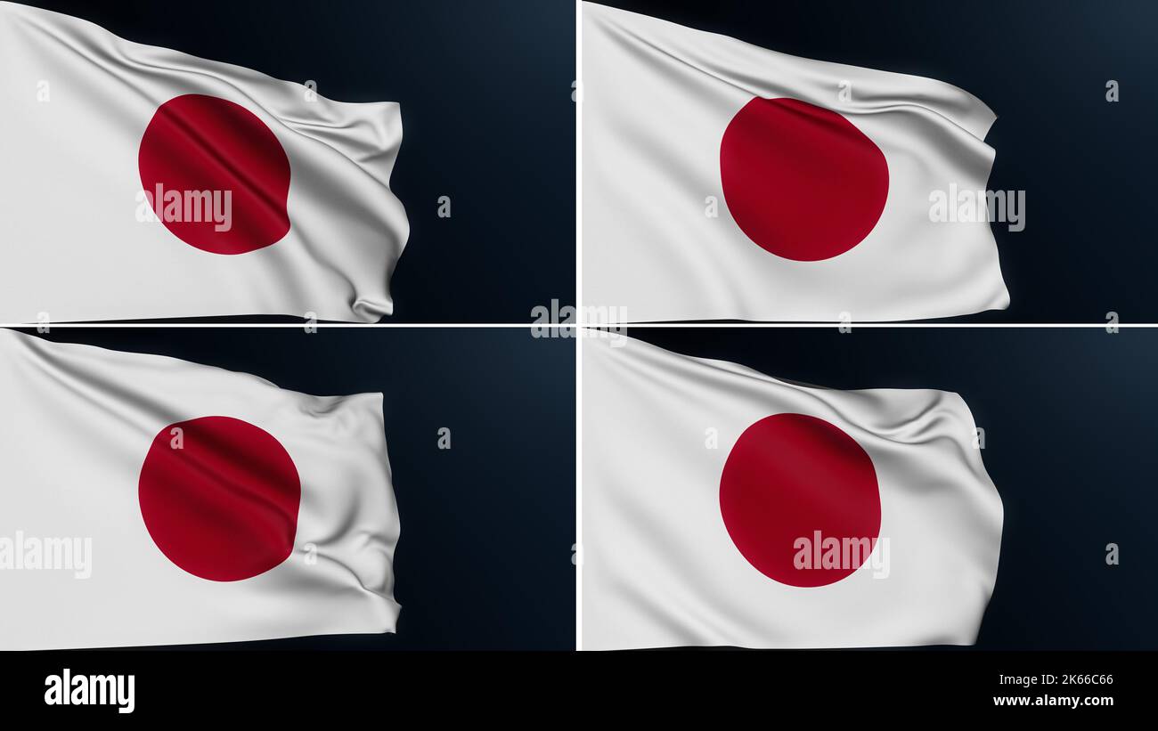 Asian country flag hi-res stock photography and images - Alamy