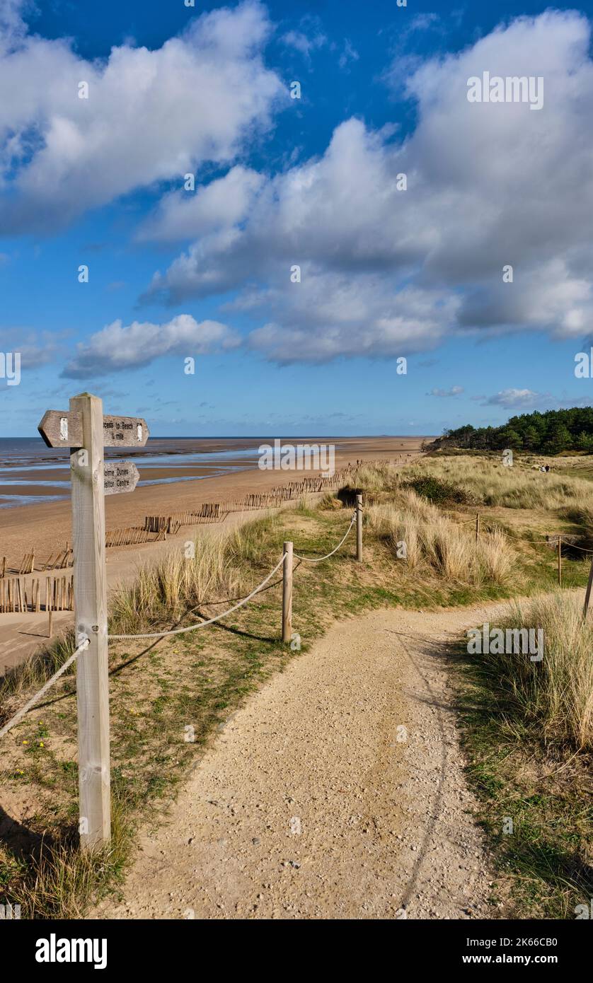 Peddars Way and Norfolk Coast Path at Holme Dunes National Nature ...