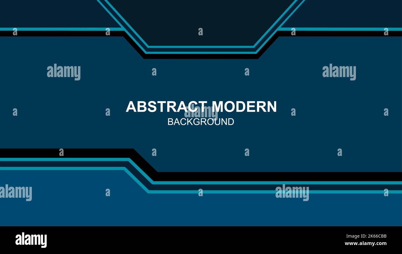An editable blue presentation background template design Stock Vector ...