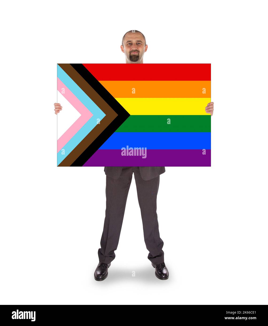 Progress pride flag Cut Out Stock Images & Pictures - Alamy