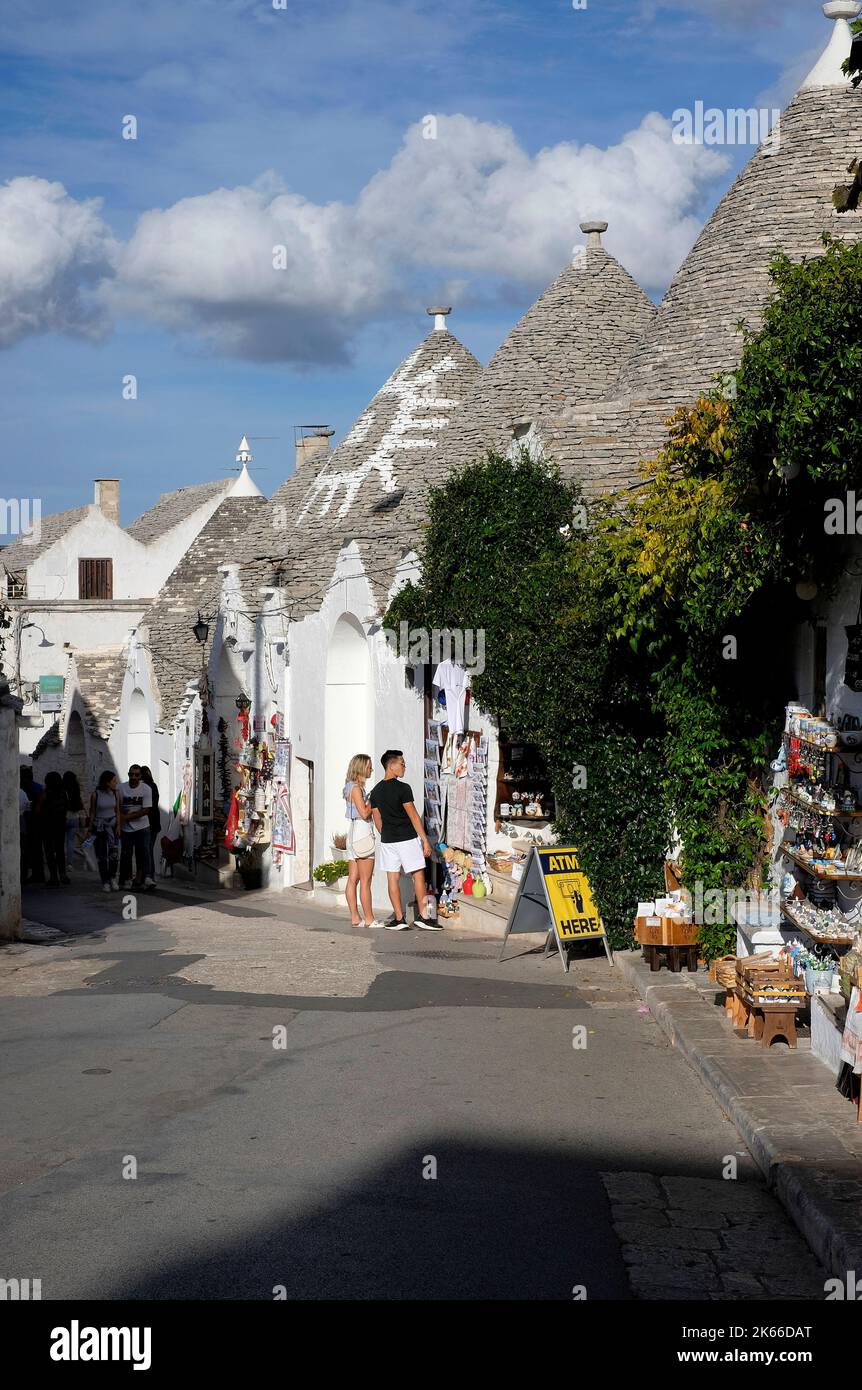 Trulli round houses in alberobello hi-res stock photography and images ...