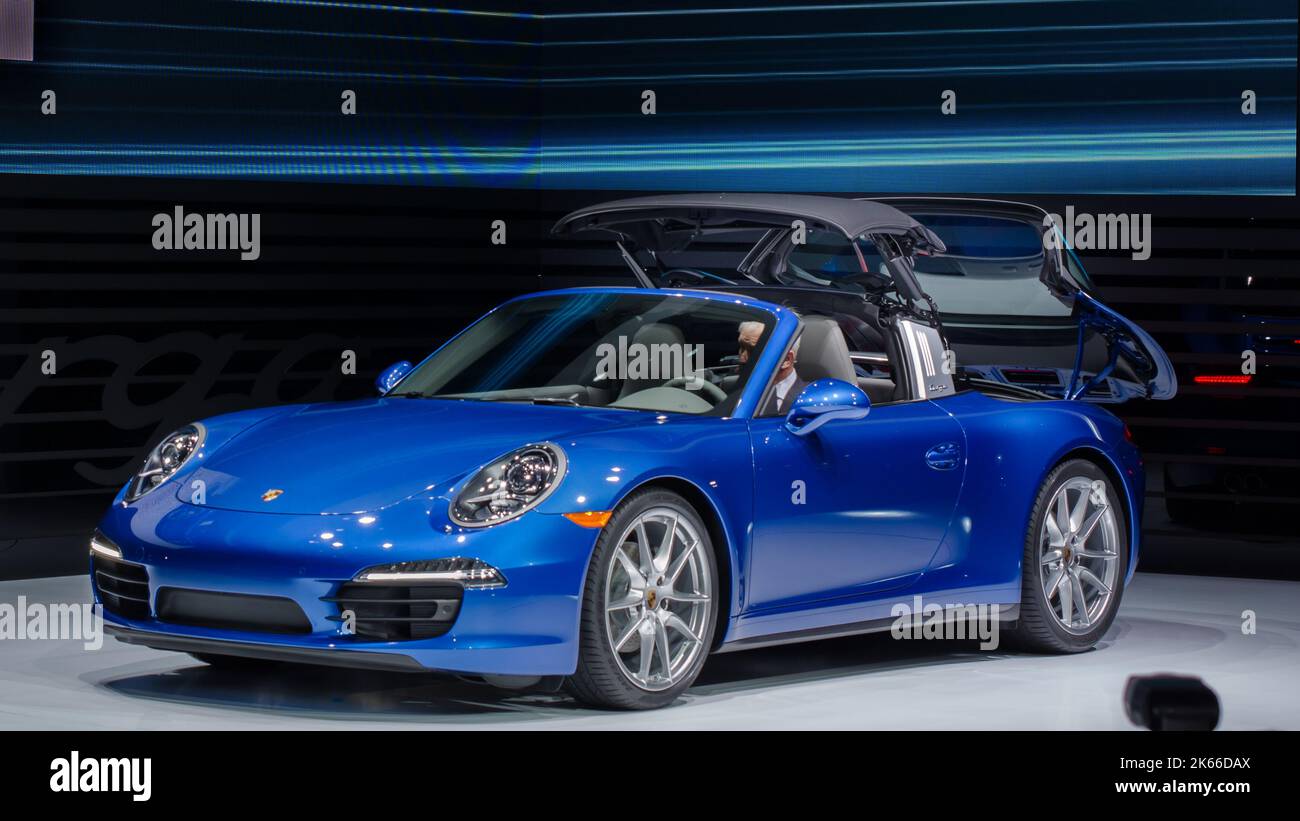 DETROIT, MI/USA - JANUARY 13: Matthias Muller, President of Porsche ...