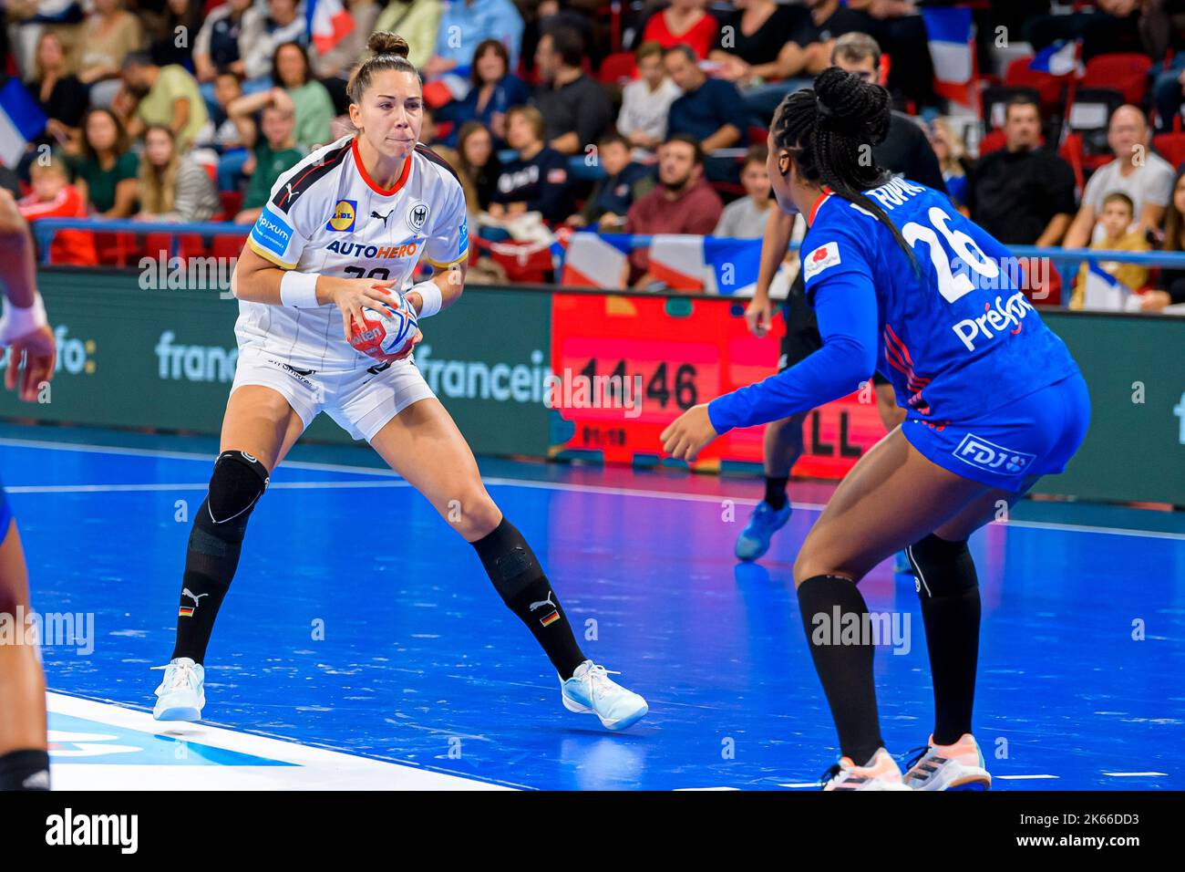 Nancy, France. 02nd Oct, 2022. Handball, women: International match ...
