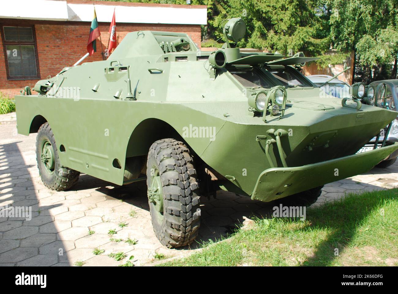 BRDM-2 armoured vehicle Stock Photo - Alamy