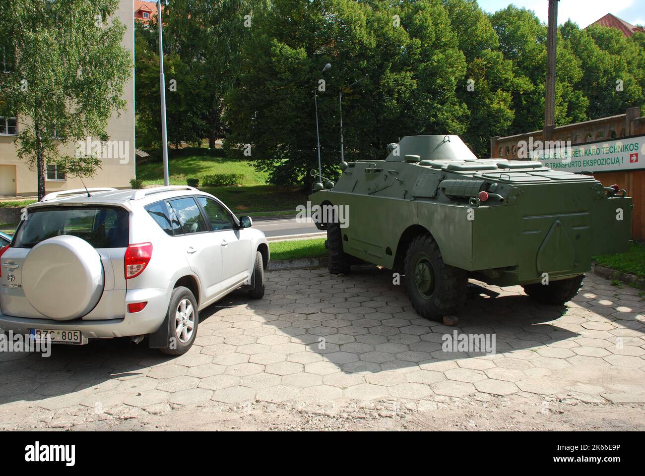BRDM-2 armoured vehicle Stock Photo - Alamy