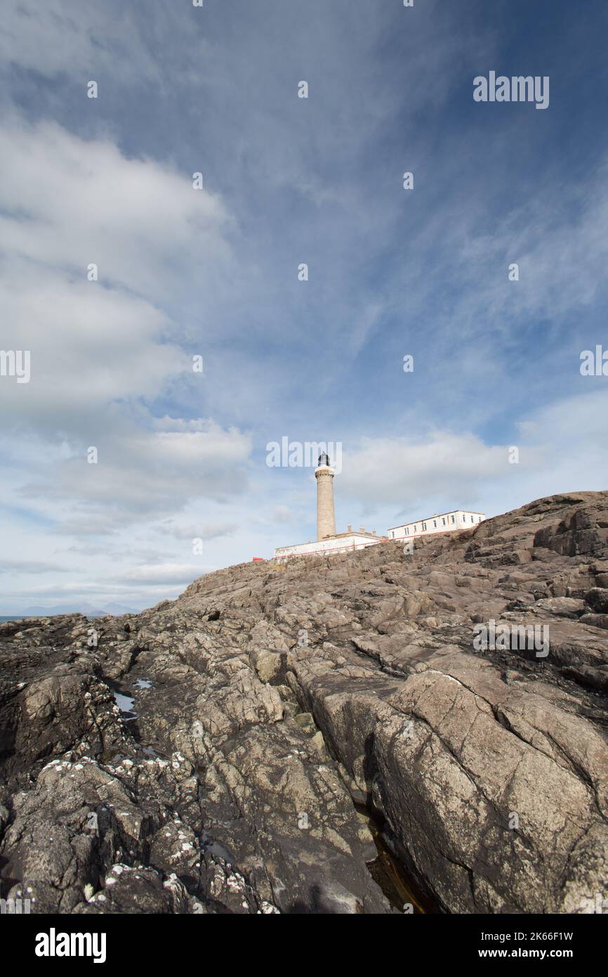 Peninsula of Ardamurchan, Scotland. The 1849 Alan Stevenson designed ...
