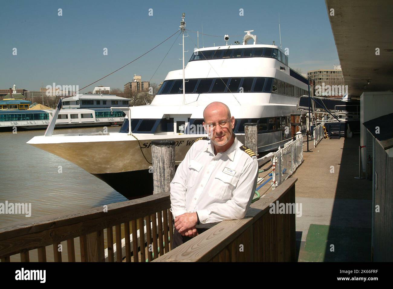 Water Transportation Worker Stock Photo - Alamy
