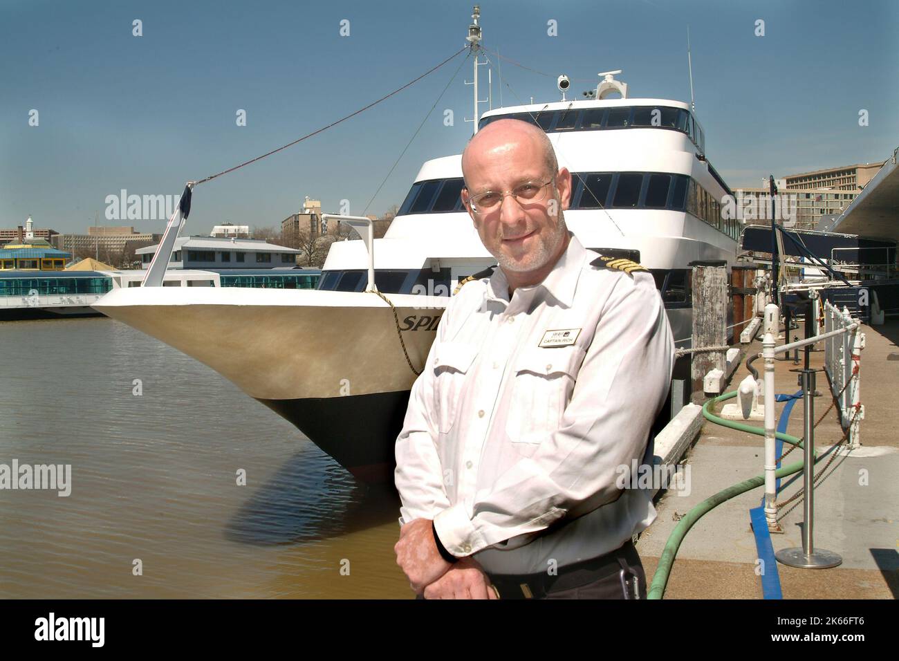 Water Transportation Worker Stock Photo - Alamy
