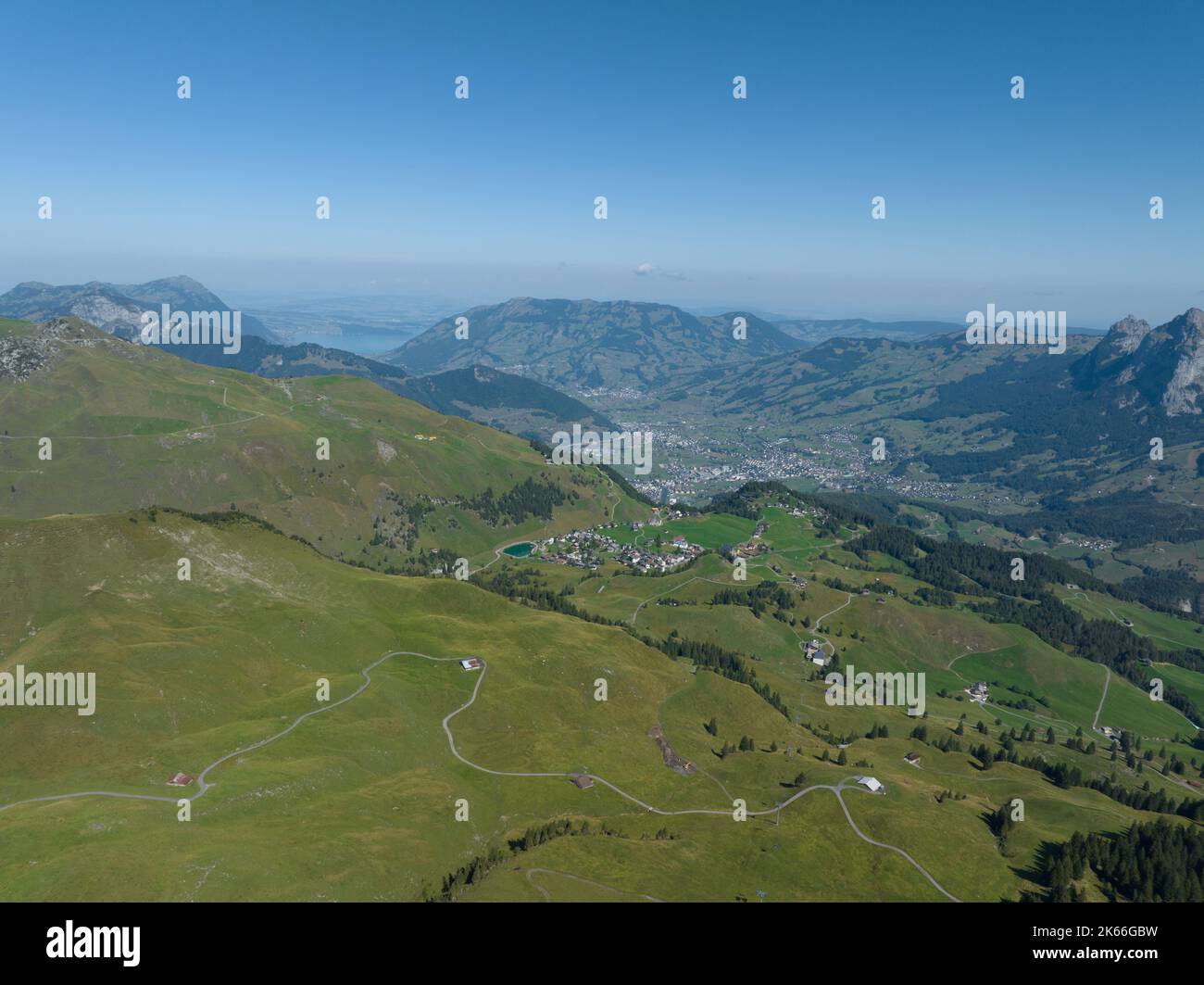 Brunnen switzerland aerial hi-res stock photography and images - Alamy