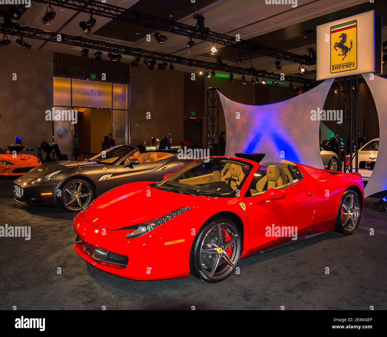 Ferrari gallery hi-res stock photography and images - Alamy