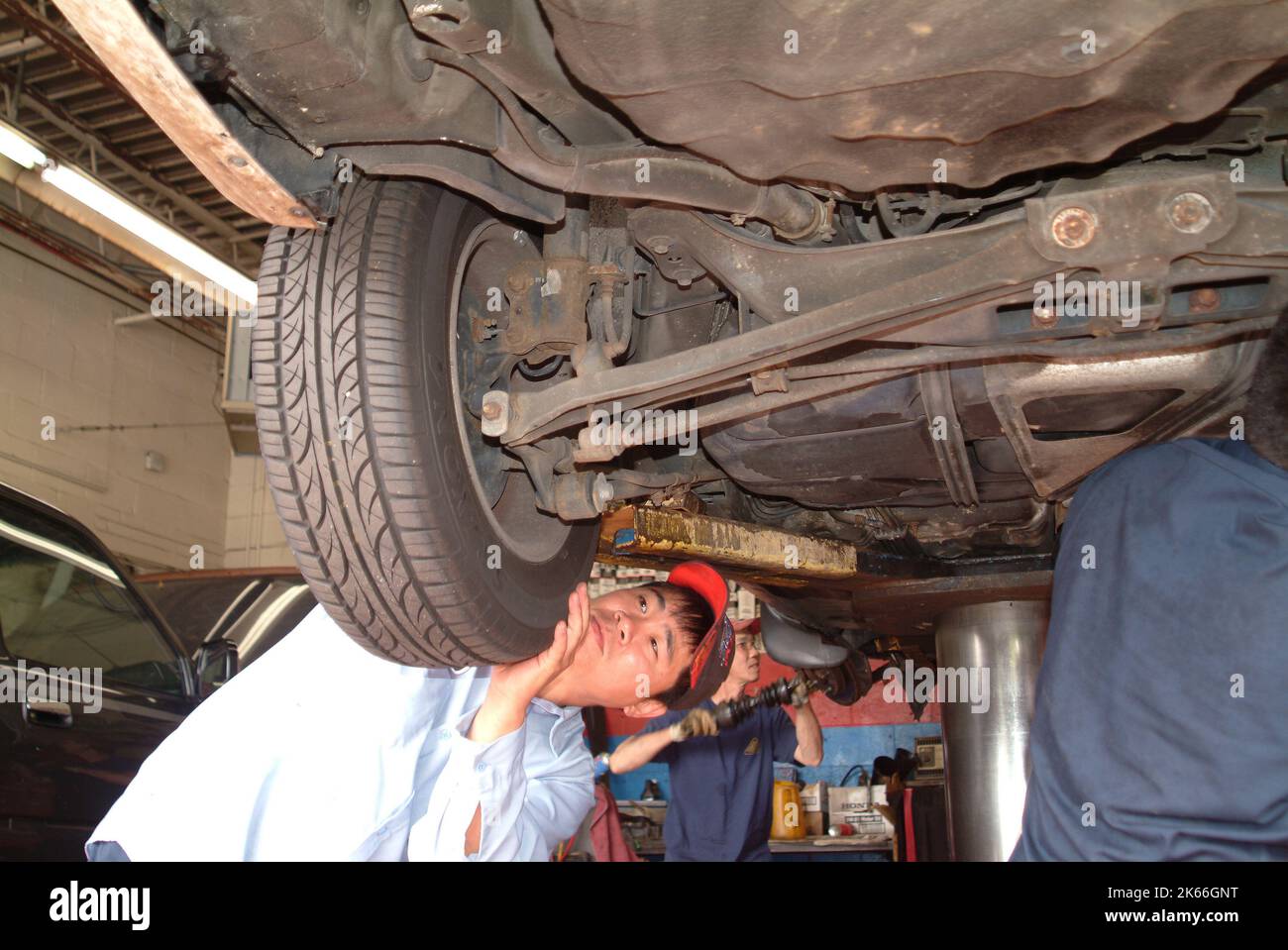 Automotive Service Mechanic Stock Photo - Alamy