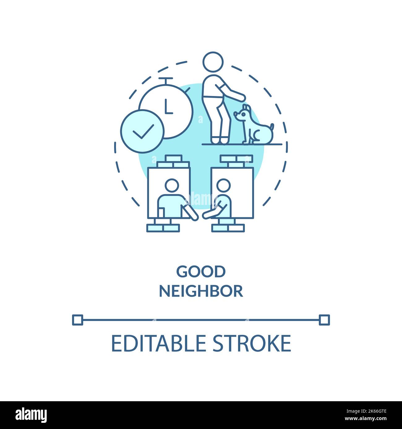 Ask your neighborhood Stock Vector Images - Alamy