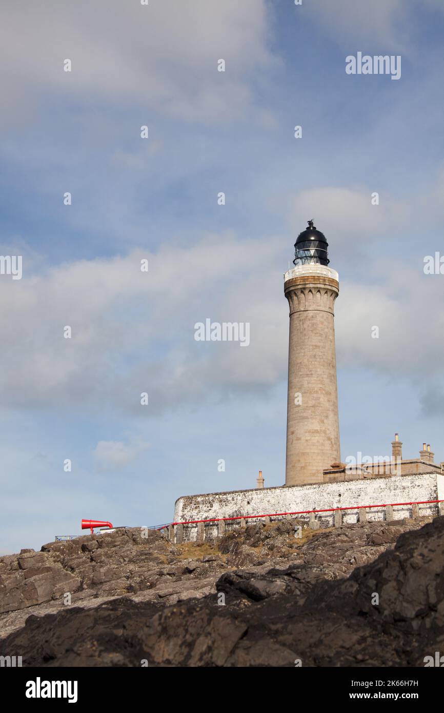 Peninsula of Ardamurchan, Scotland. The 1849 Alan Stevenson designed ...