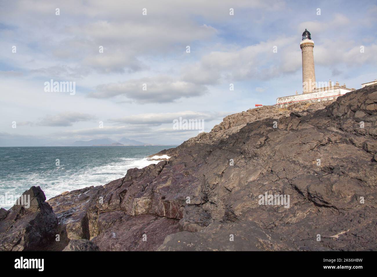 Peninsula of Ardamurchan, Scotland. The 1849 Alan Stevenson designed ...