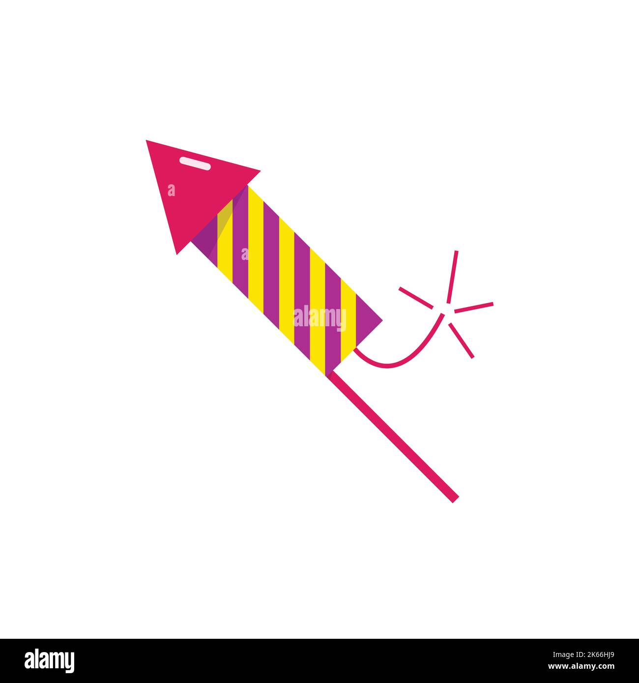 Cartoon firework rocket hi-res stock photography and images - Alamy