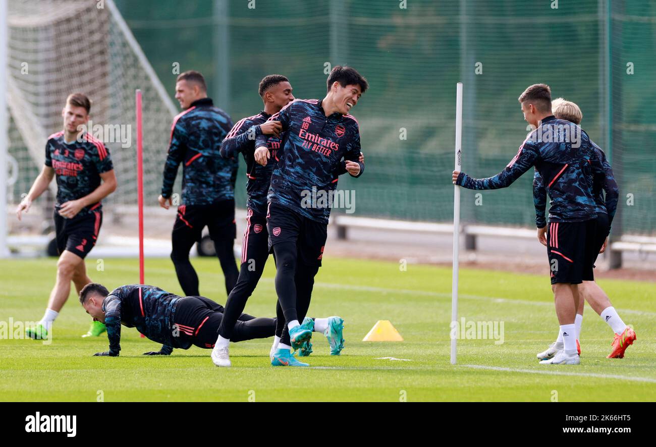 William saliba arsenal 2022 hi-res stock photography and images - Alamy