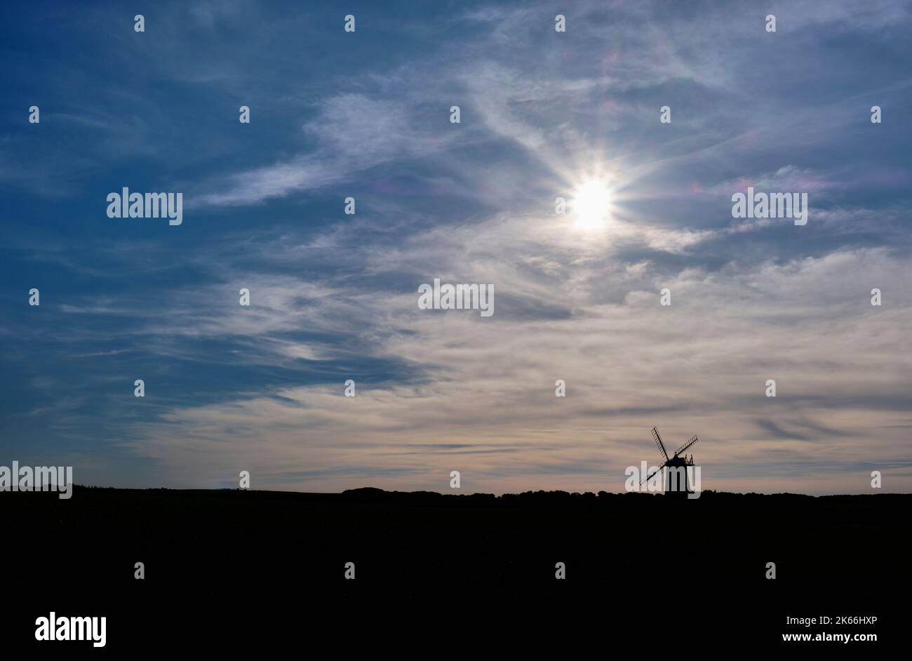 Windmill near Burnham Overy Staithe, Norfolk Stock Photo - Alamy