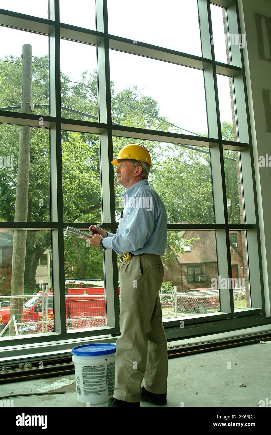 Contruction and Building Inspector Stock Photo - Alamy