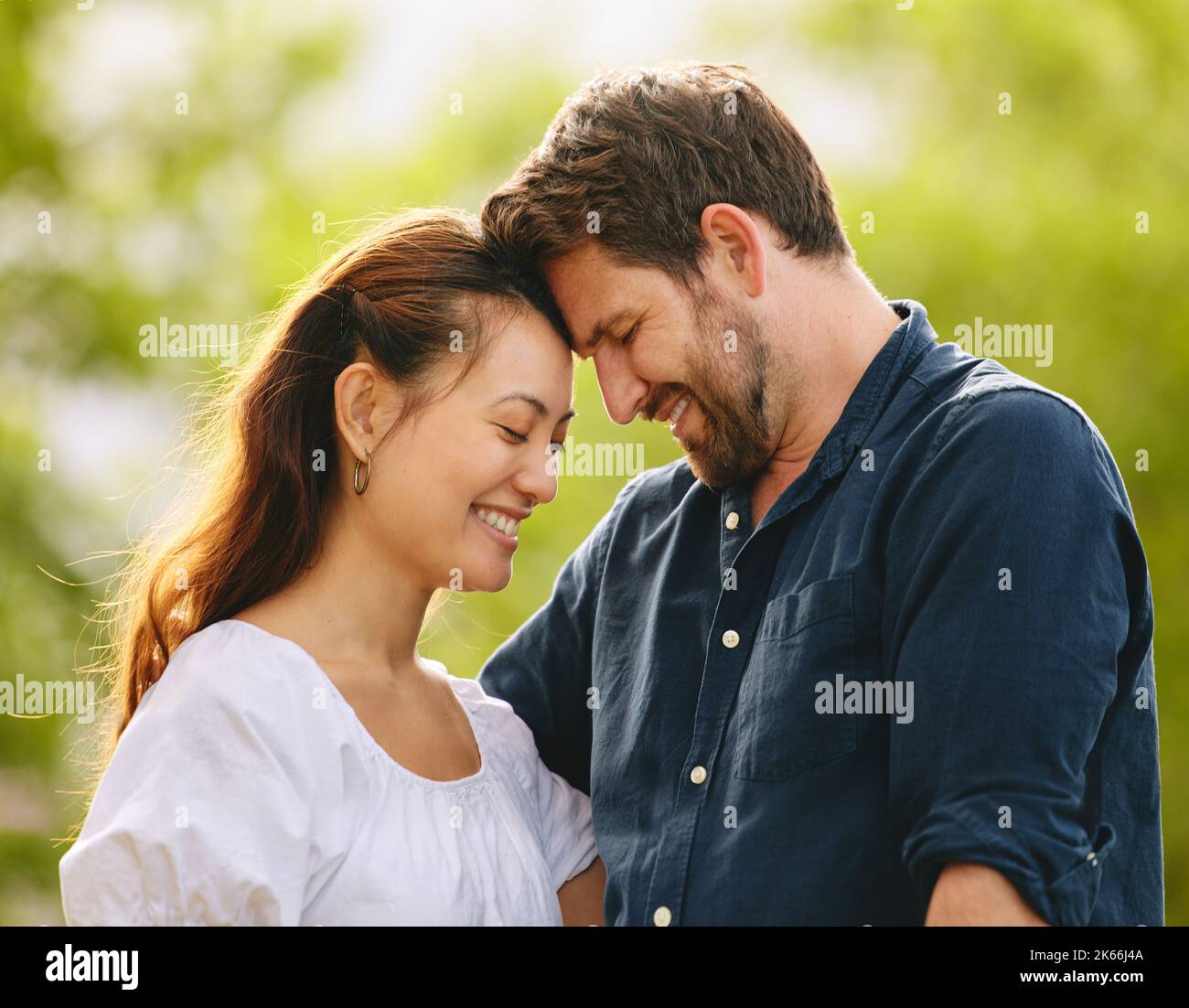 This feels like a dream. a young couple spending time together in ...