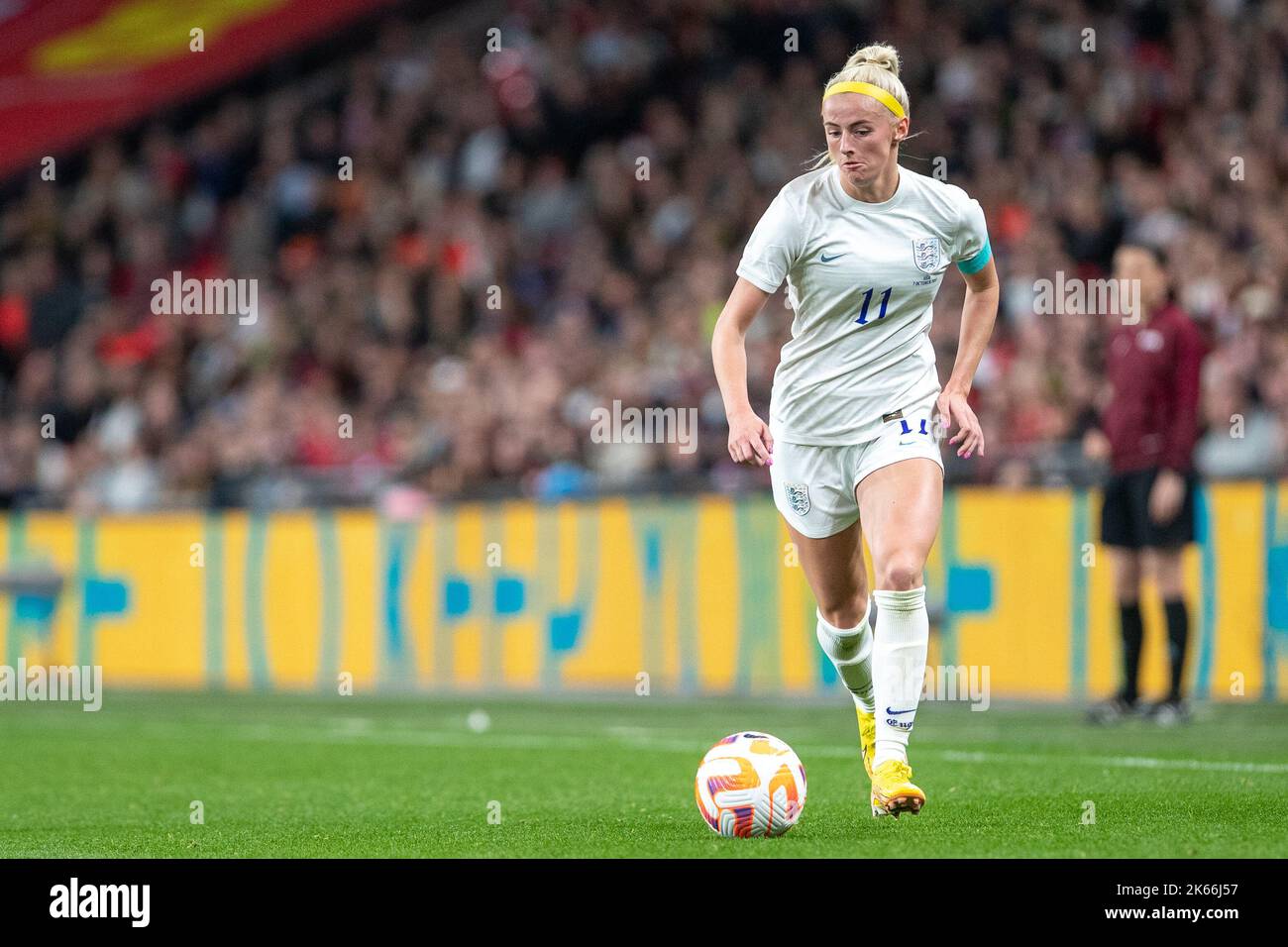 Friday, 7th October 2022. Chloe Kelly. England vs USA. International ...