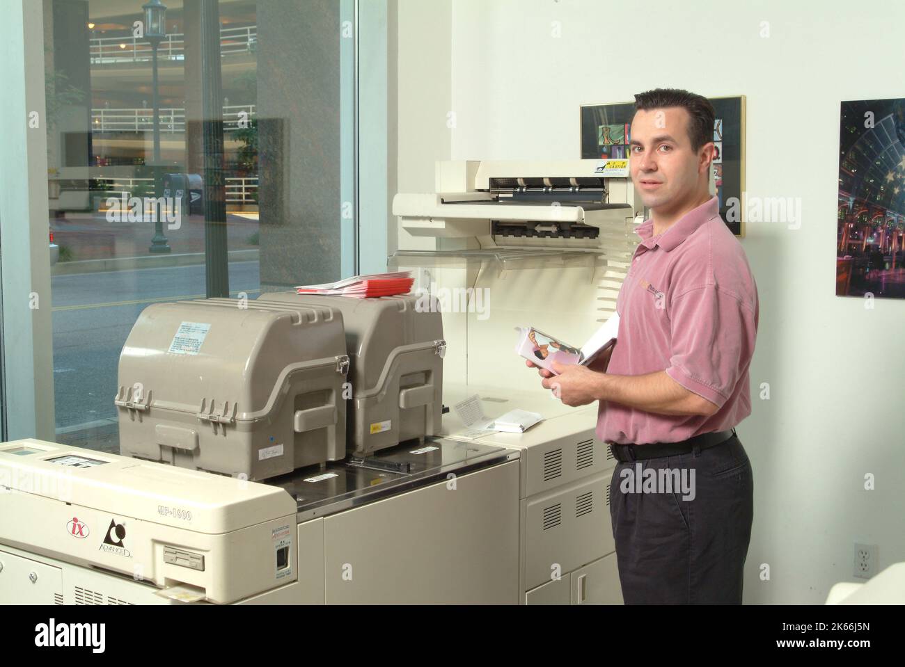 Photographic Process Worker Stock Photo - Alamy