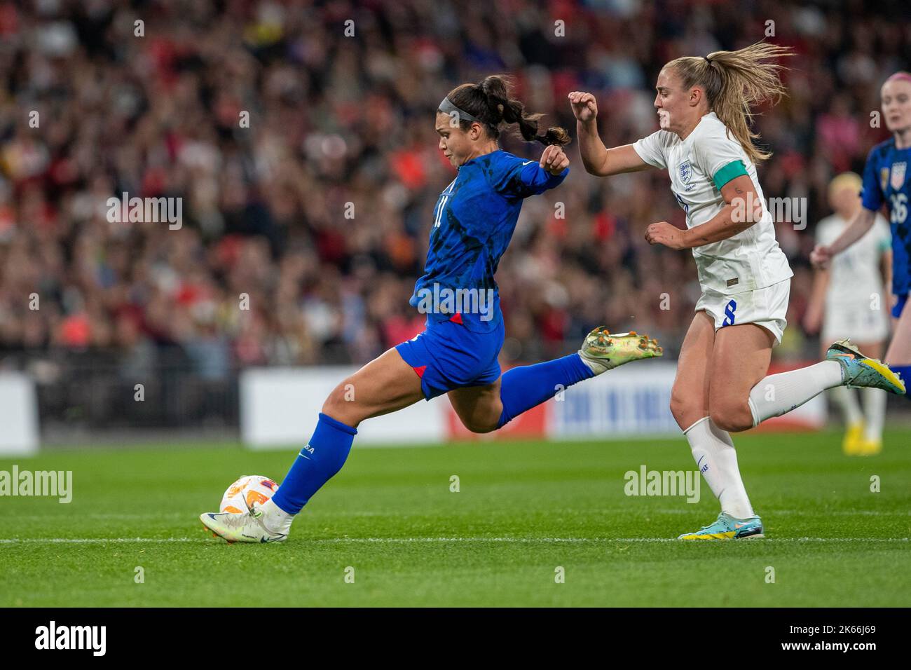 Friday, 7th October 2022. Sophia Smith. England vs USA. International ...