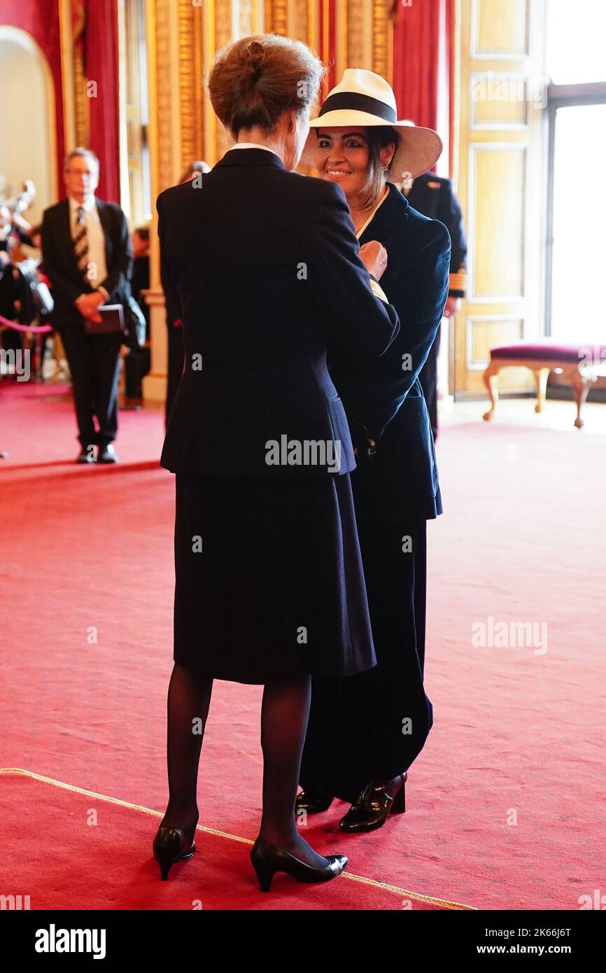 Esmeralda Devlin from London is made a CBE (Commander of the Order of ...