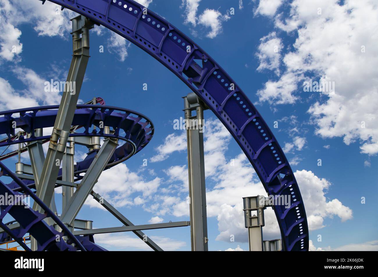 Switchback roller coaster hi-res stock photography and images - Alamy