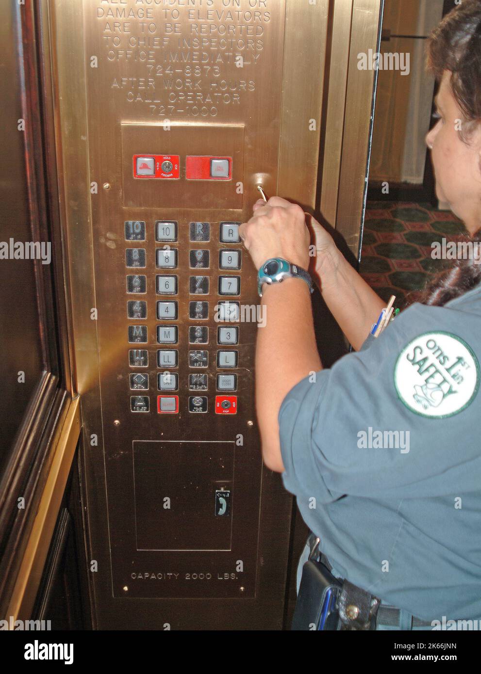 Elevator installation hi-res stock photography and images - Alamy