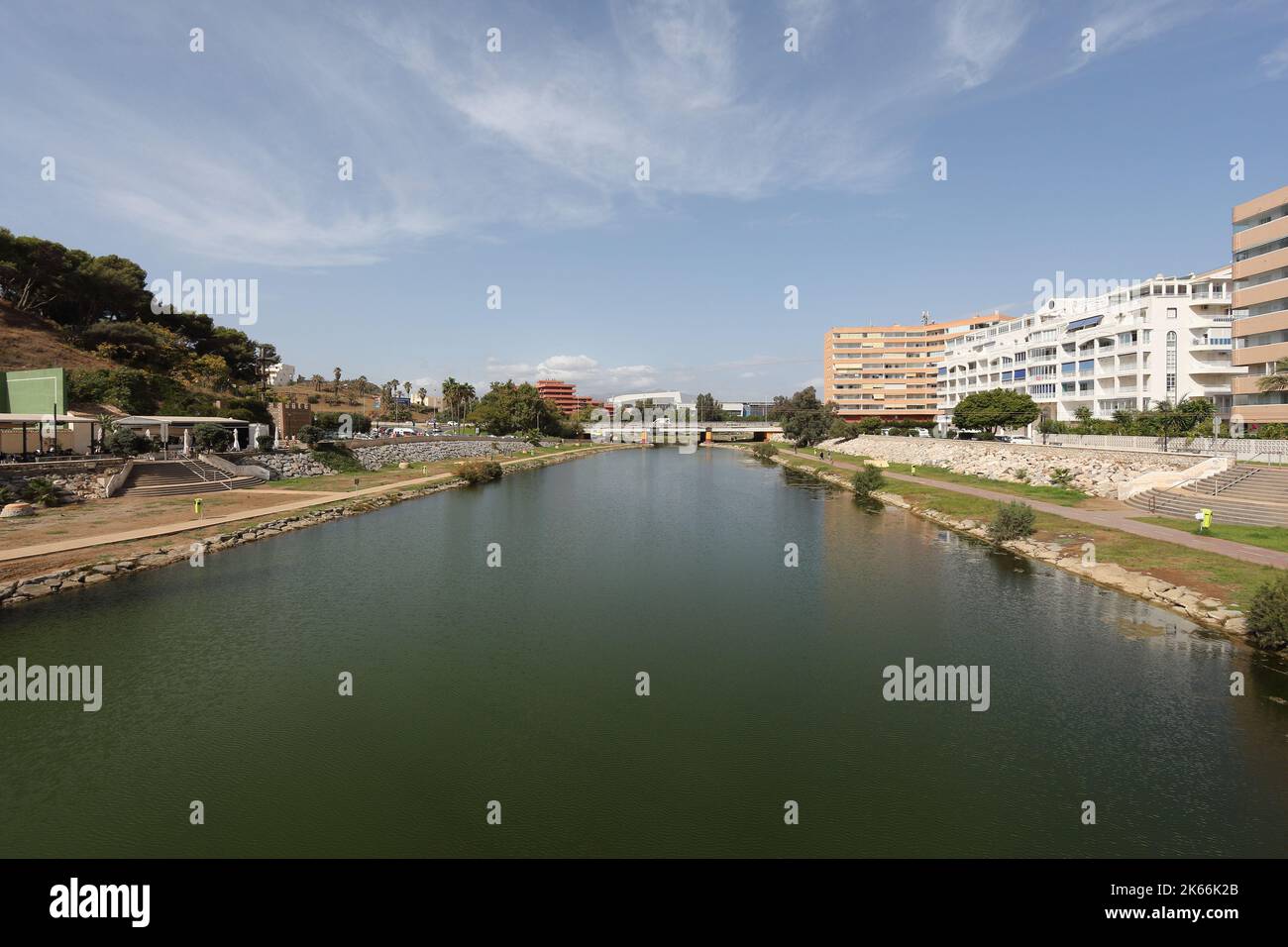 River Fuengirola, Malaga province, Spain Stock Photo - Alamy