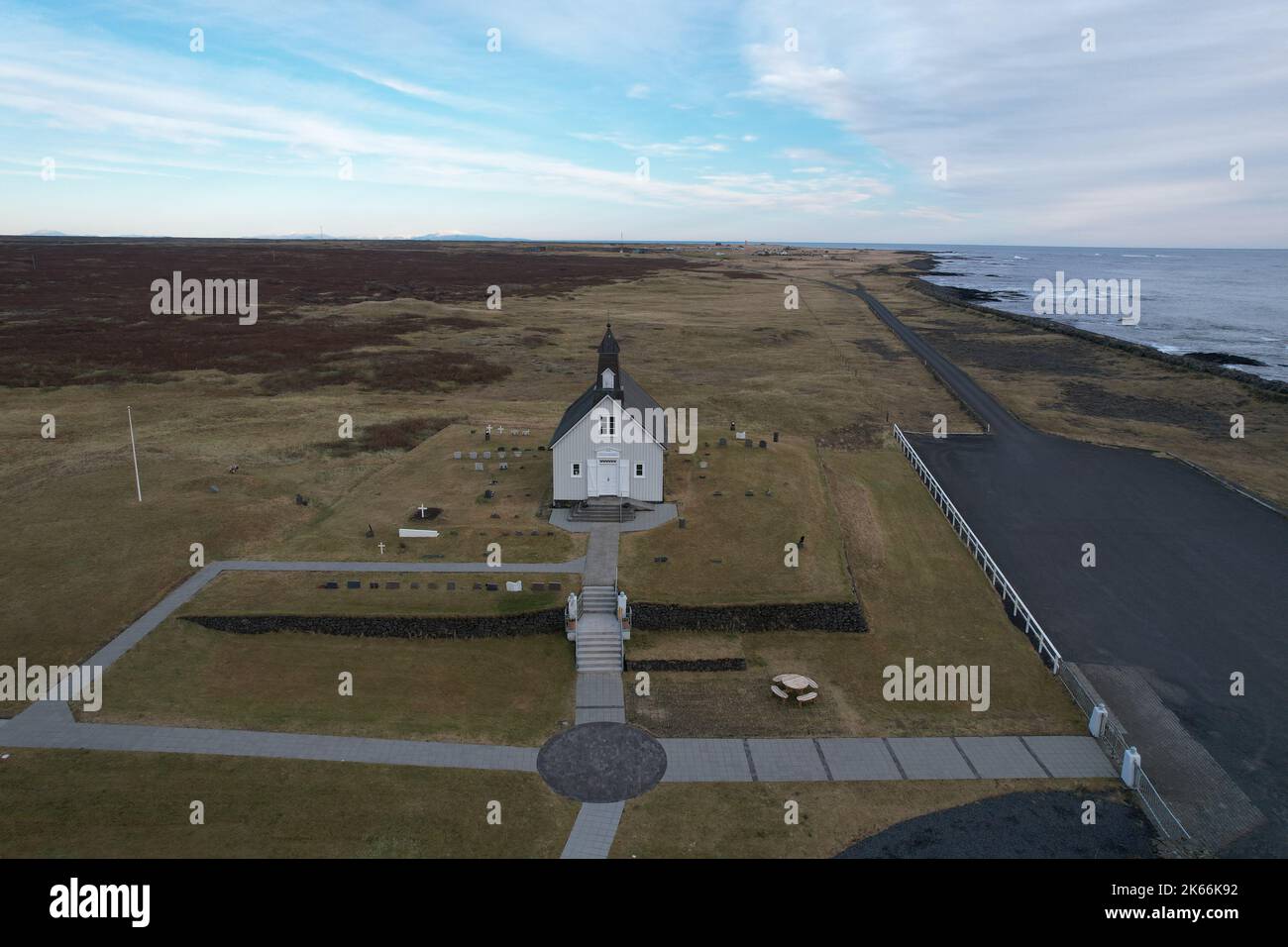 Iceland selvogur strandarkirkja church hi-res stock photography and ...