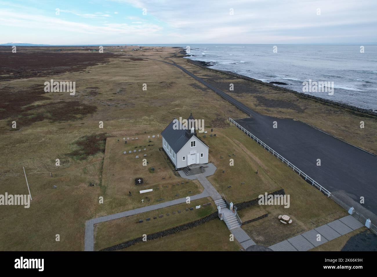 Iceland selvogur strandarkirkja church hi-res stock photography and ...