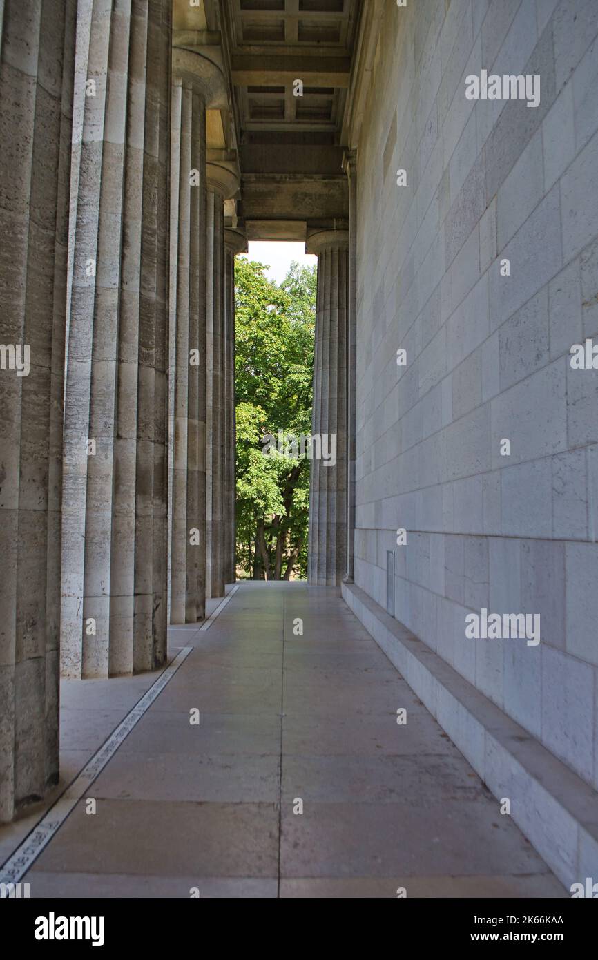Inside the building of Walhalla at Donaustauf, Germany Stock Photo - Alamy