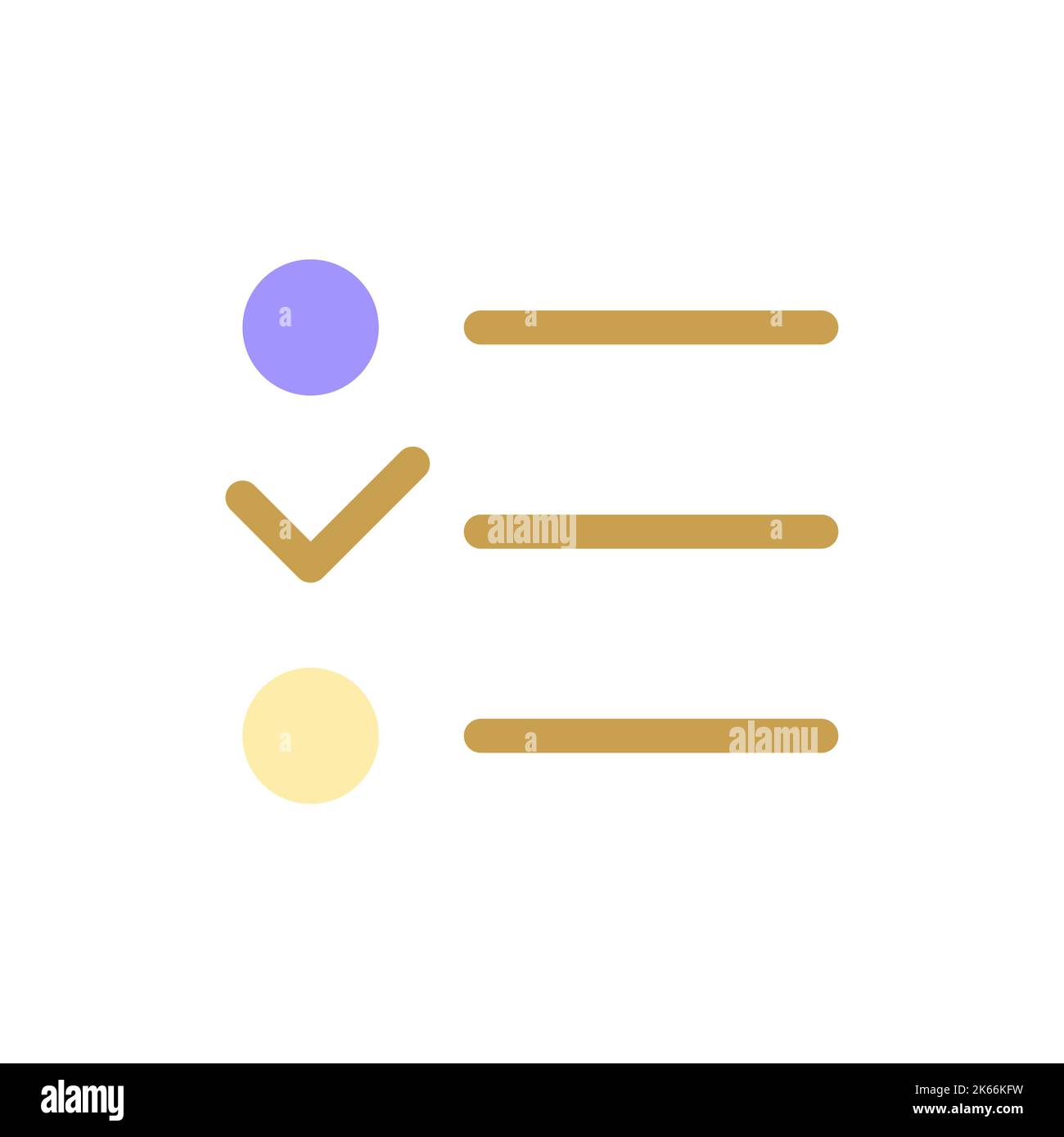 Checklist pixel perfect flat gradient color ui icon Stock Vector Image ...