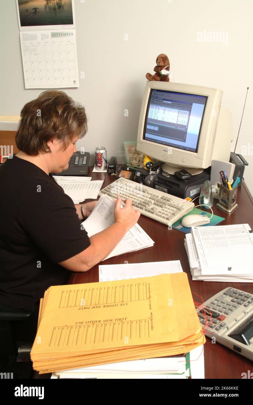 Payroll and Timekeeping Stock Photo - Alamy