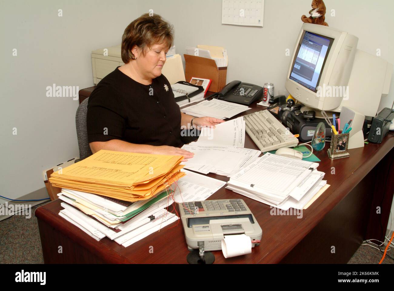 Payroll and Timekeeping Stock Photo - Alamy