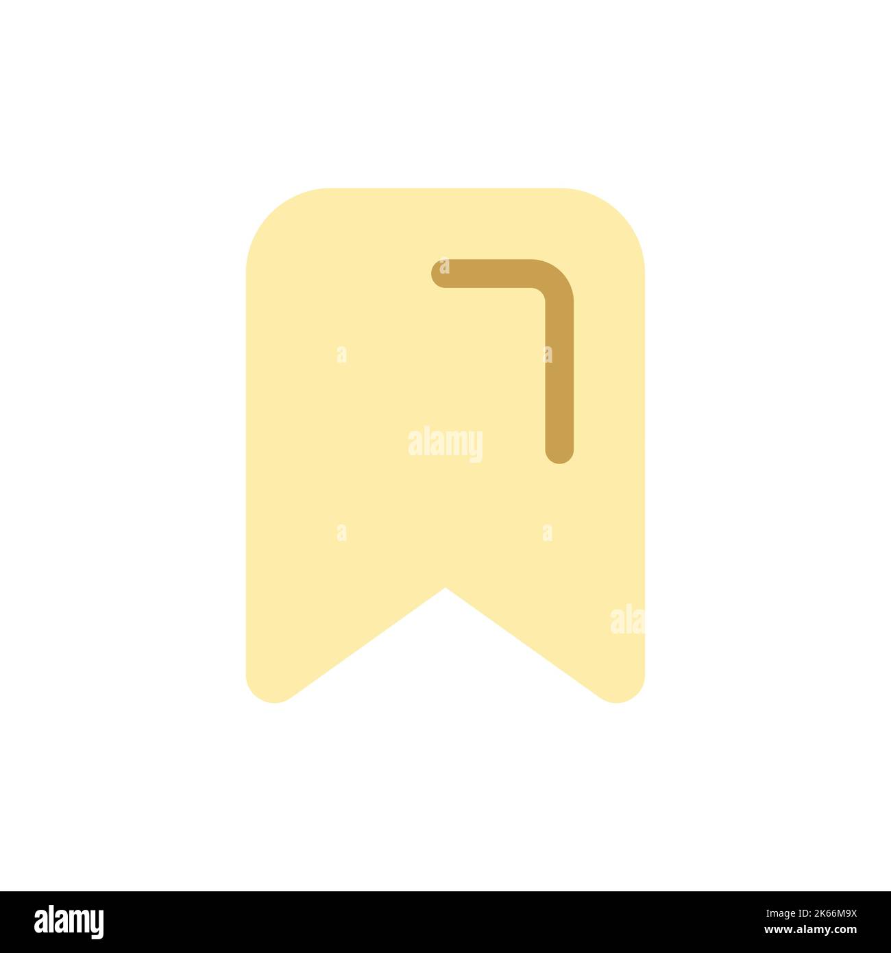 Marked content pixel perfect flat gradient color ui icon Stock Vector Image & Art - Alamy